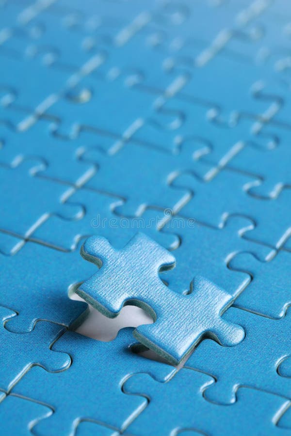 The last piece of puzzle stock image. Image of link, achieve - 28989589