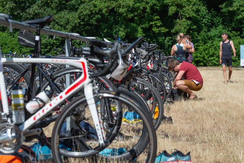 Last preparations editorial stock photo. Image of transition - 282146563