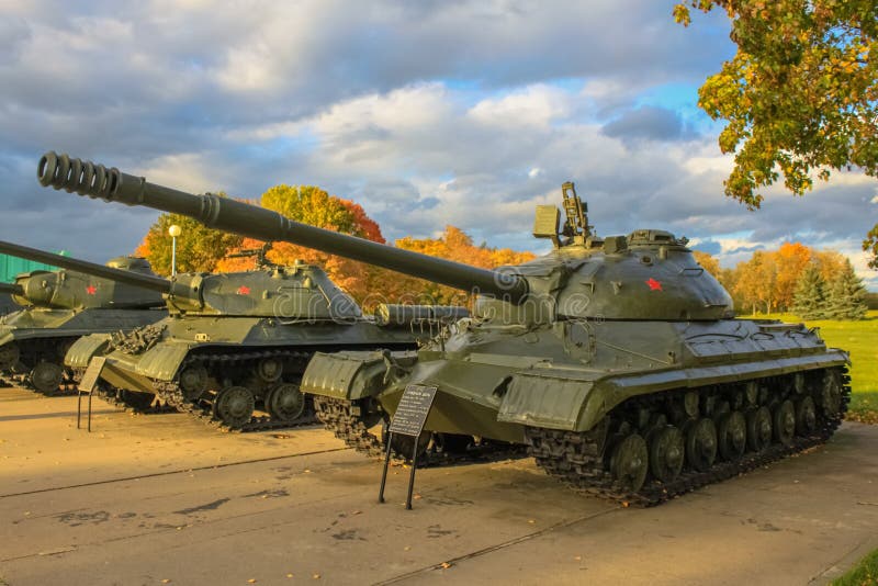 The Last Soviet Serial Heavy Tank T-10 Editorial Photo - Image of armed ...