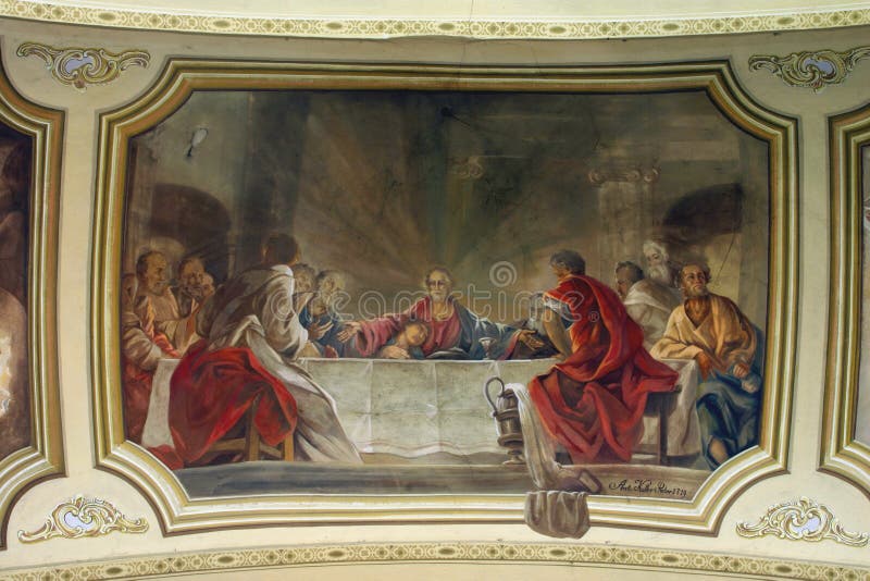 Last Supper editorial photo. Image of meal, bible, remembrance - 83768936
