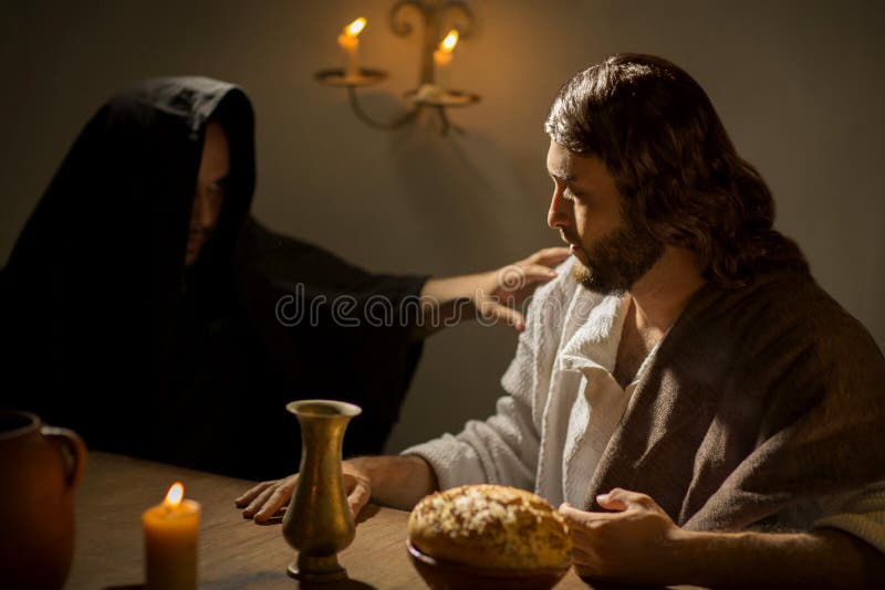 The Last Supper of Jesus Christ Stock Image - Image of eucharist, child ...