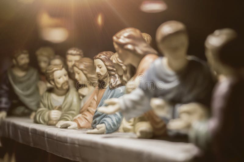 The Last Supper is One of the Most Famous Scenes Stock Photo - Image of ...