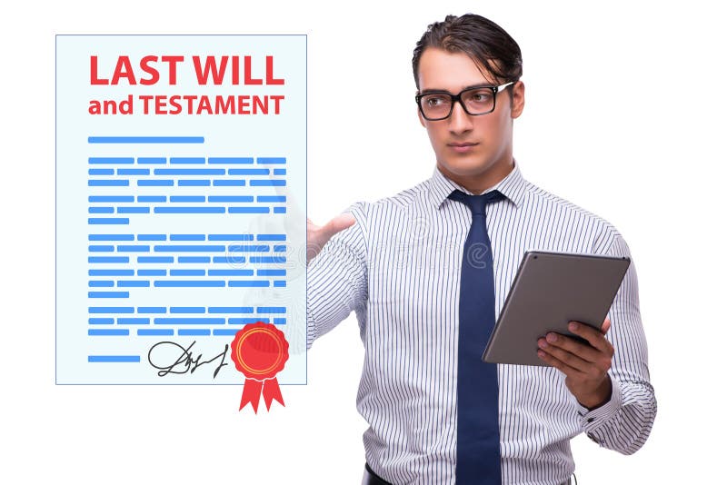 Last Will and Testament Legal Concept Stock Photo - Image of signature ...