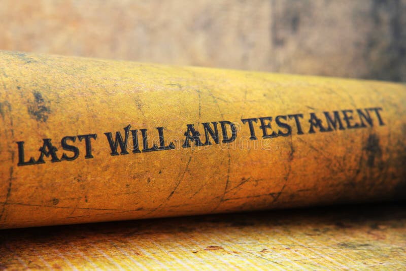 Will and testament stock image. Image of wealth, legal - 17267715