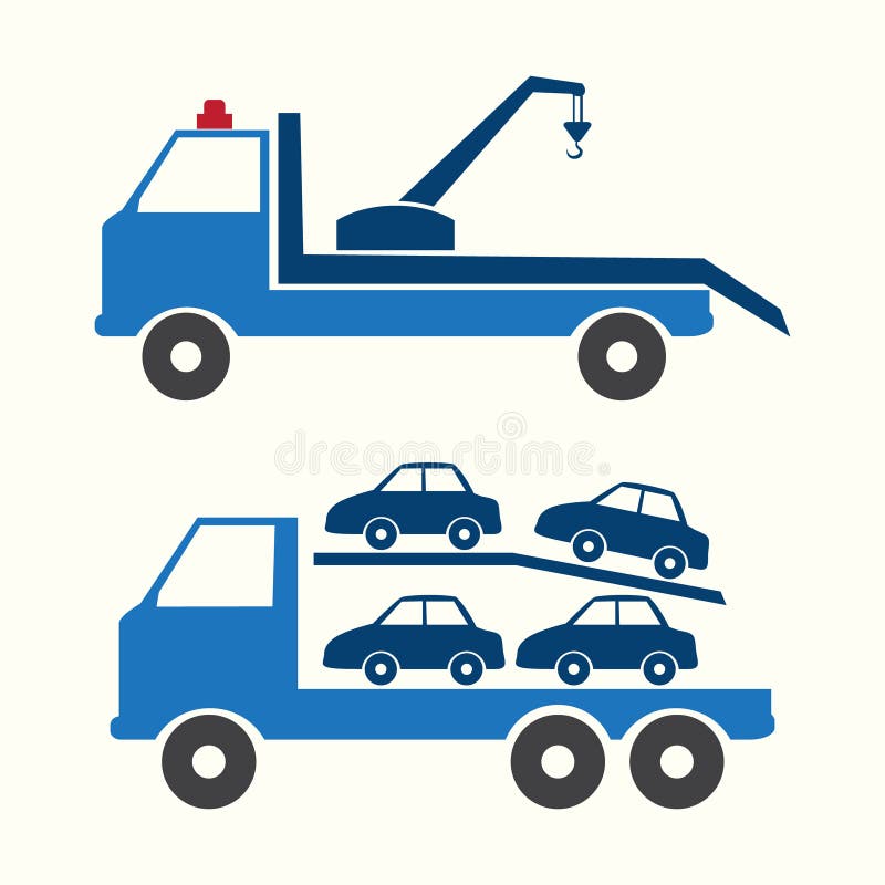 Lastbilsymbol vektor illustrationer. Illustration av reparation - 60362330