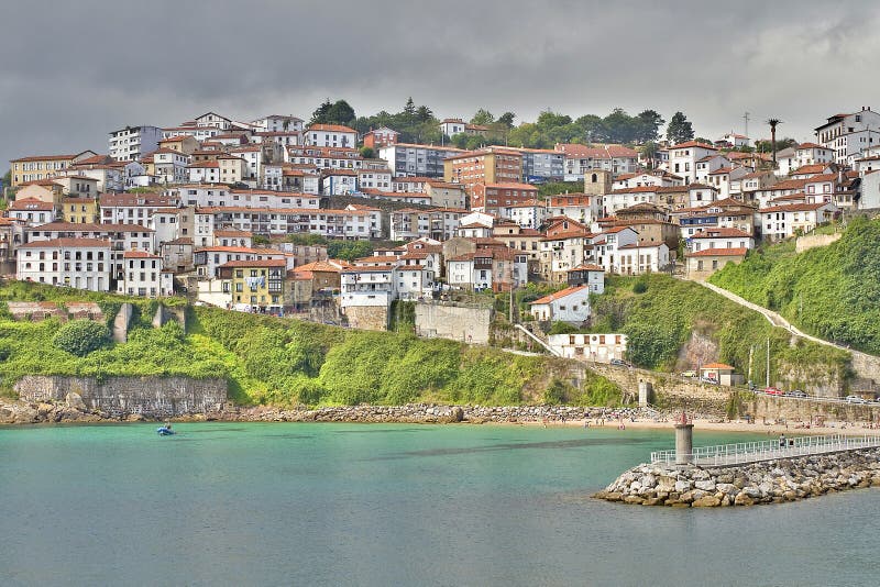 Lastres, Spain editorial stock image. Image of harbor - 33799339