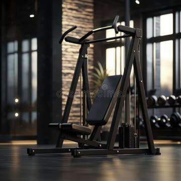 Machine Lat Pulldown Stock Illustrations – 147 Machine Lat Pulldown ...