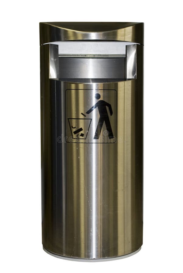 Lata de lixo imagem de stock. Imagem de porcaria, caixote - 10450169