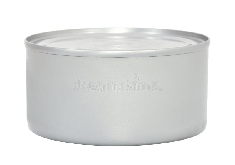 Lata De Lata Do Metal Com Sombra Macia Foto de Stock - Imagem de ...
