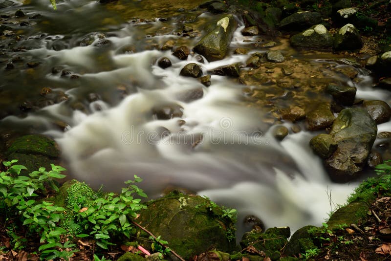 Lata Kinjang Waterfall stock photo. Image of travel, landscapes - 51101242