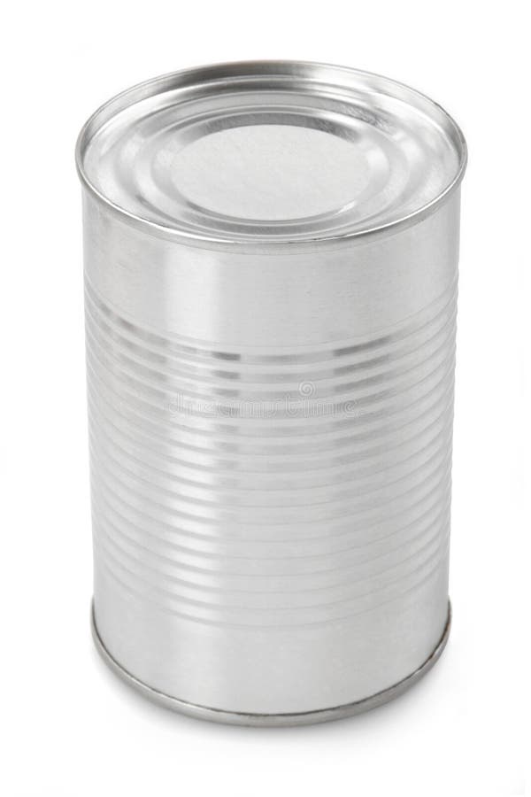 Latas de lata imagem de stock. Imagem de genérico, vasilha - 38098139
