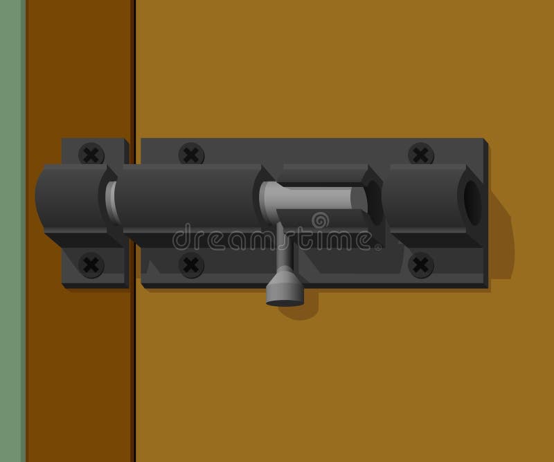 Realistic Door Latch Stock Illustrations – 163 Realistic Door Latch ...