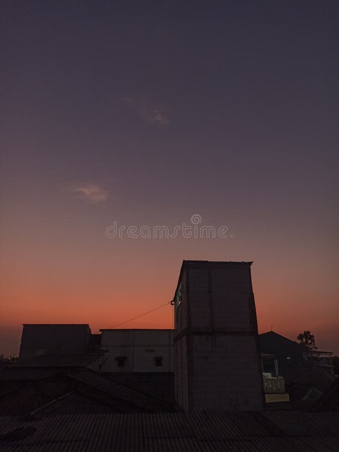 Late Afternoon Sunset with a View of the Sun Setting Behind the ...