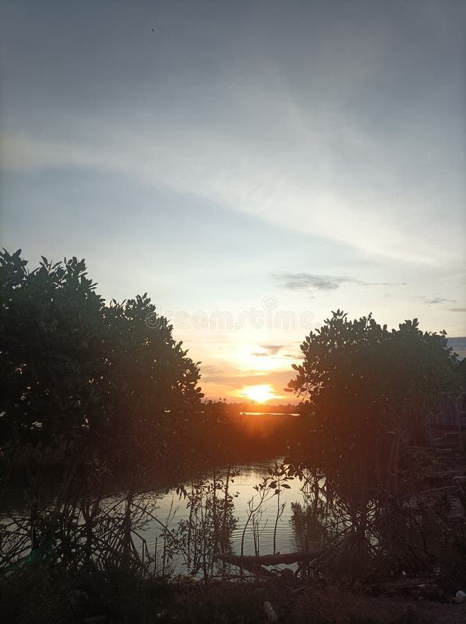 Late Afternoon, Water, Sky, Scenery Stock Image - Image of scenery ...