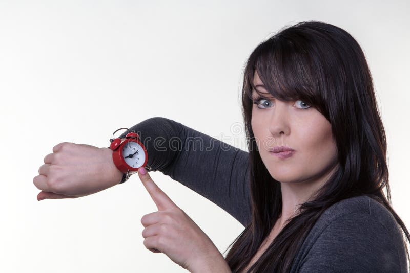 Late again stock photo. Image of clock, young, office - 53337644
