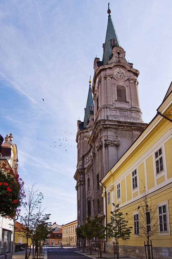 Late baroque style church stock photo. Image of komarno - 11144020