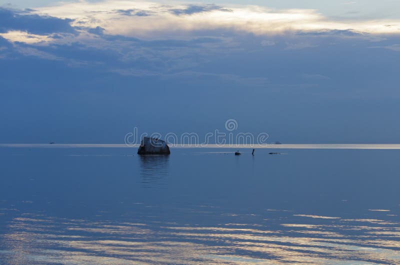 Late cloudy summer evening stock photo. Image of north - 154287590