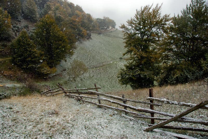 Late fall stock image. Image of evening, archway, fall - 16747761