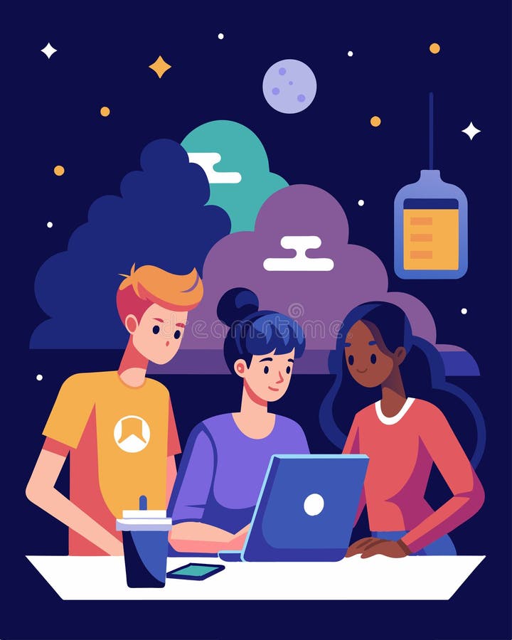 Open Late Night Stock Illustrations – 514 Open Late Night Stock ...