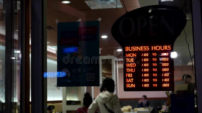 Open Late Sign stock illustration. Illustration of afternoon - 7086113