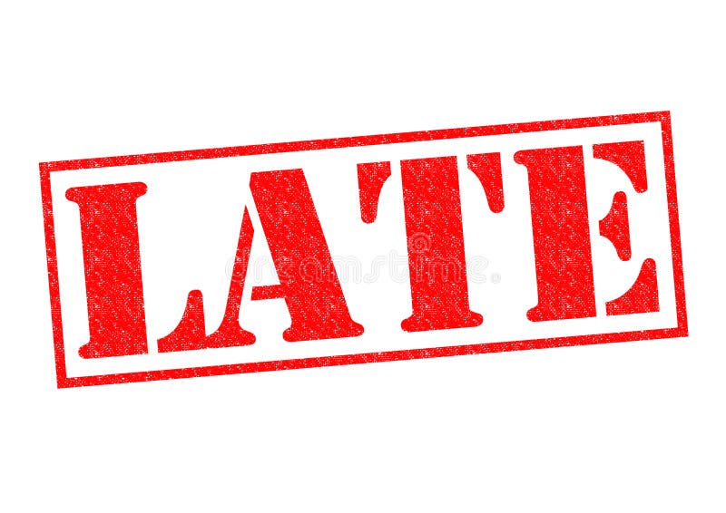 LATE Rubber Stamp stock photo. Image of payable, overdue - 88070610
