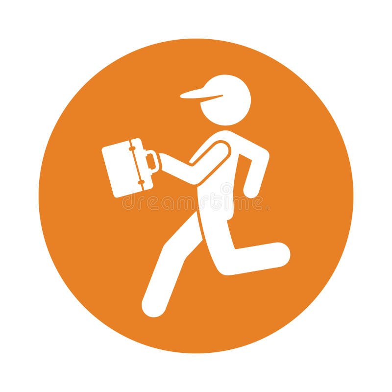 Man Running Late Stock Illustrations – 2,456 Man Running Late Stock ...