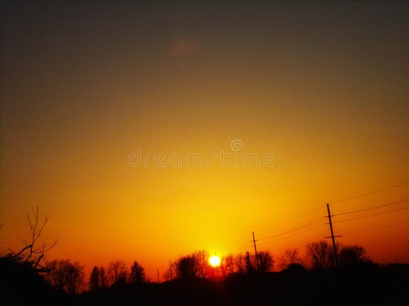 Late sunset stock image. Image of sunset, late - 114186397