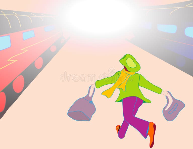 Late Train Stock Illustrations – 426 Late Train Stock Illustrations ...