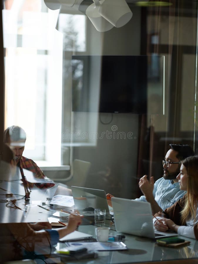 Late work stock image. Image of networking, discussing - 76894031