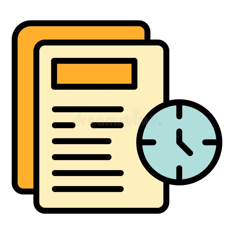 Work Papers Icon Vector Flat Stock Vector - Illustration of success ...