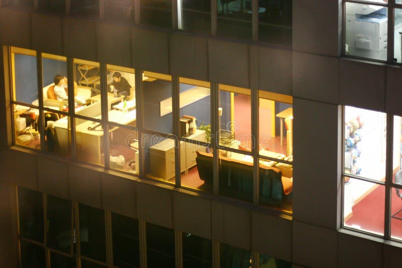 Late at Work. Working Overtime and Extra Hours 31 Oct 2005 Editorial ...