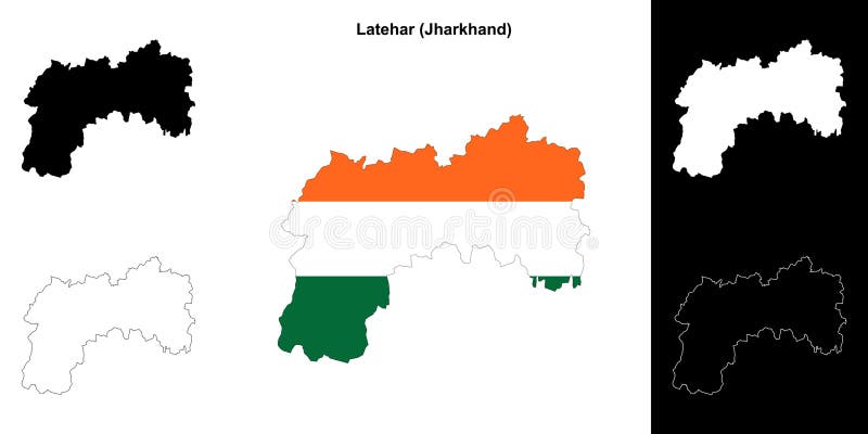 Latehar Outline Stock Illustrations – 4 Latehar Outline Stock ...