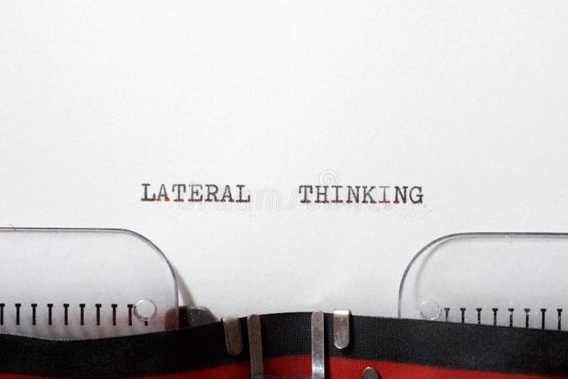 Lateral thinking phrase stock photo. Image of concepts - 198362212