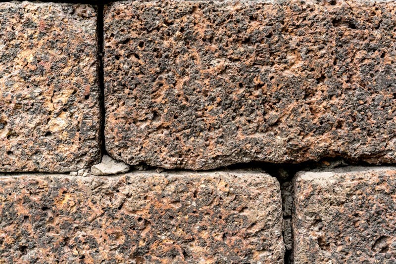 Laterite wall texture stock photo. Image of surface, rock - 77843378