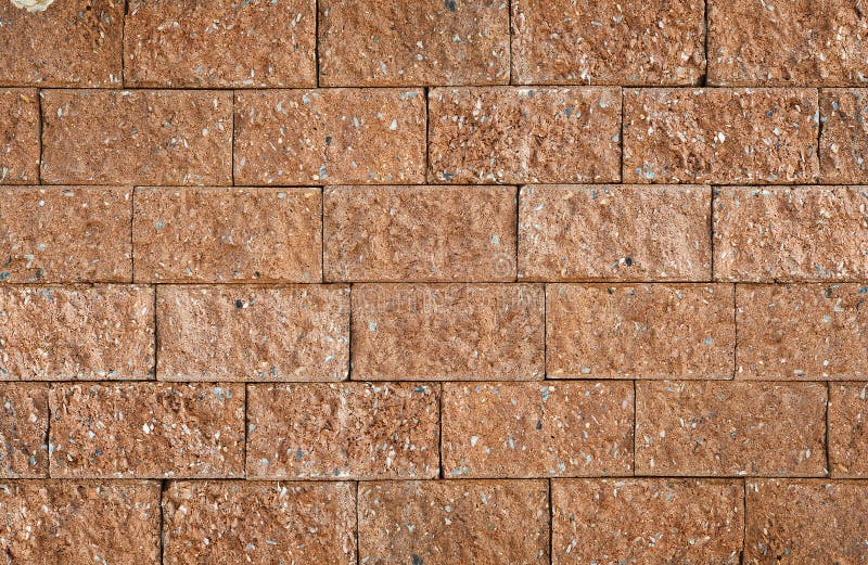 Laterite brick wall. stock image. Image of pattern, close - 25398979