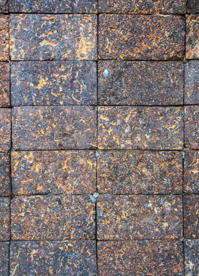 Laterite Brick Wall Texture Stock Image - Image of structure, brickwork ...