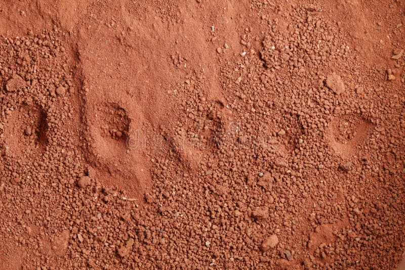 Laterite Soil Textured Background And Is Mostly Of The Iron Oxide And ...