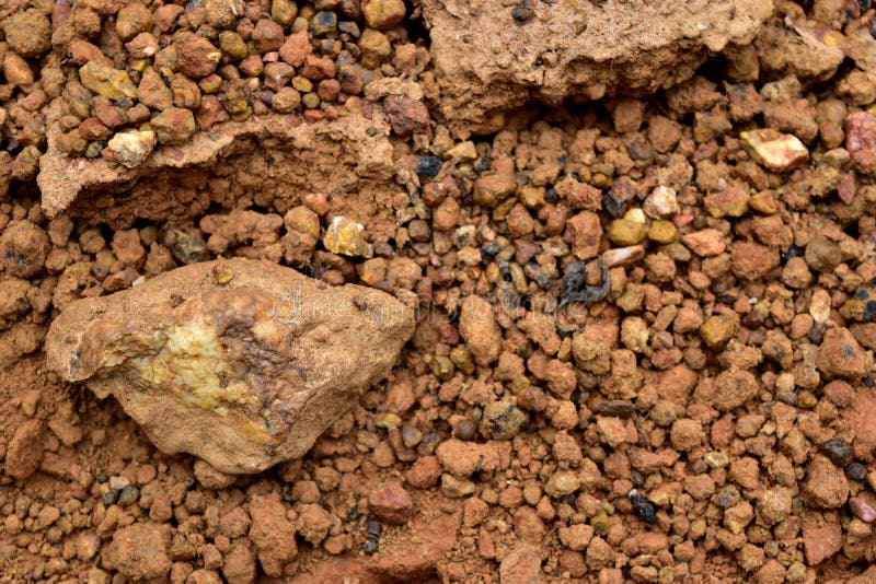 Laterite Soil Textured Background Stock Photo - Image of horizontal ...
