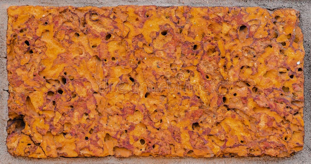 Laterite-Steinwand, Hintergrund Stockfoto - Bild von kunst, muster ...