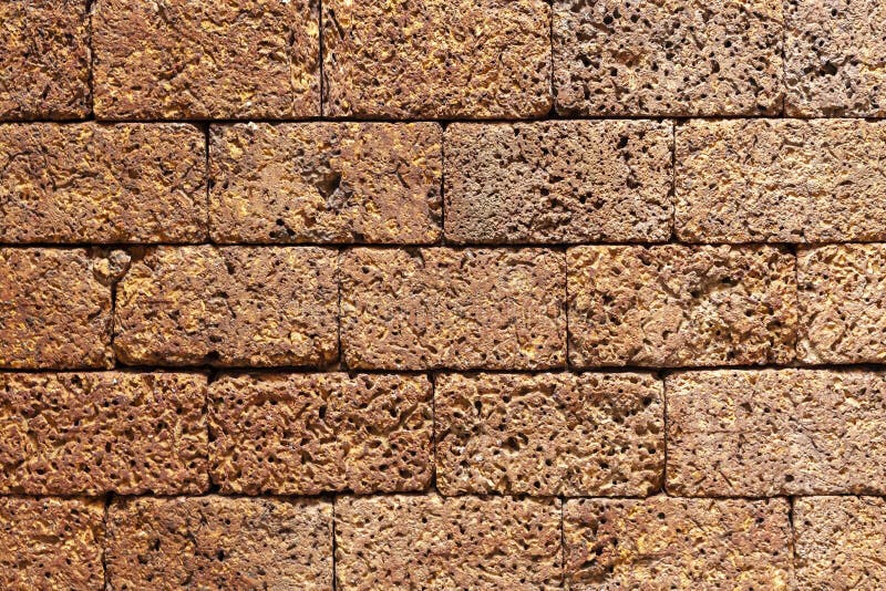 Laterite stone brick wall stock image. Image of antique - 31179361