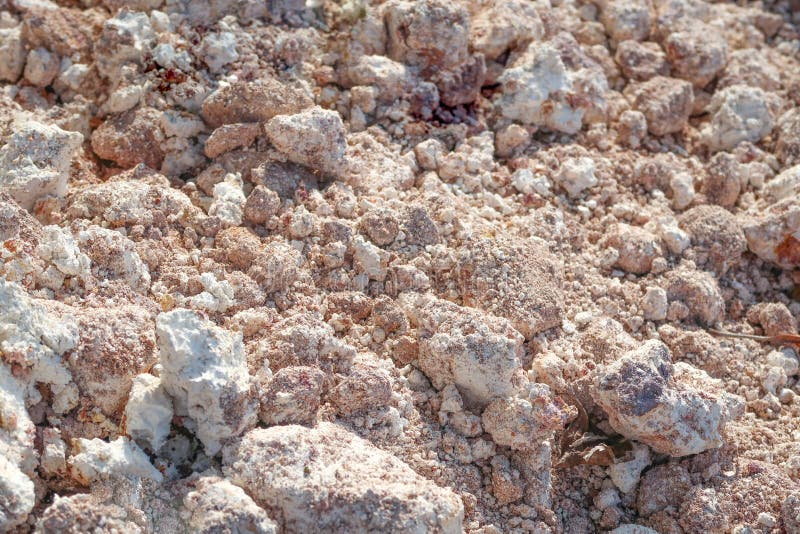 Lateritic Soil in Sunlight Backgroung and Texture Stock Image - Image ...