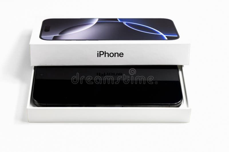 Latest Apple Smartphone Unboxing Fresh and Modern Editorial Photography ...