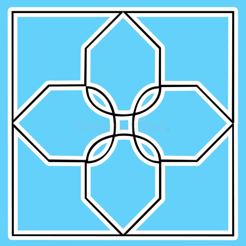 Latest Ceramic Floor Tile Design Layout Drawing Patterns Set-3 Stock ...