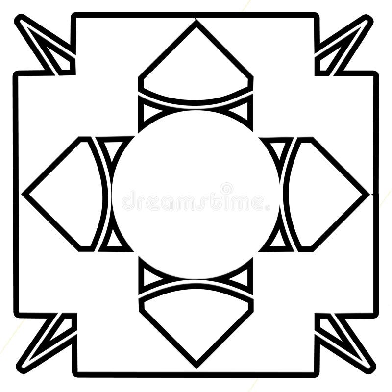 Latest Floor Tile Design Layout White Background Interior Framework Set ...