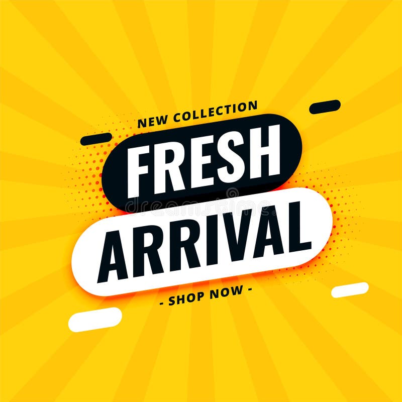 Latest and Fresh Arrival Collection Template for Business Marketing ...
