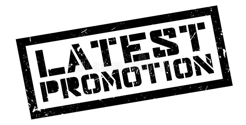 Latest Promotion Rubber Stamp Stock Illustration - Illustration of ...