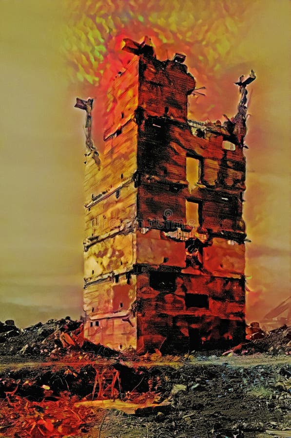 Latest Ruins Unfinished Building of Eternal Construction Stock Photo ...