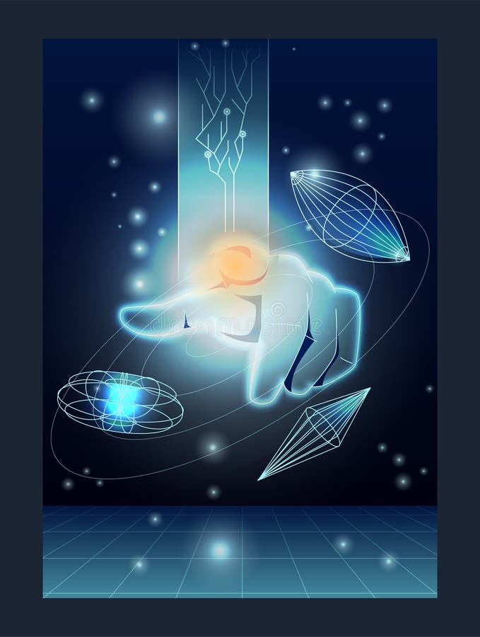 Latest Technology and Science Vector Concept Stock Vector ...