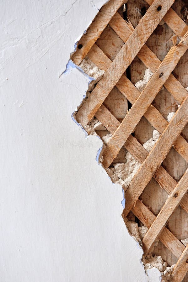Lath. Background. stock photo. Image of closeup, plaster - 52389192