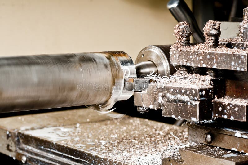 Lathe stock photo. Image of factory, machining, company - 17750856